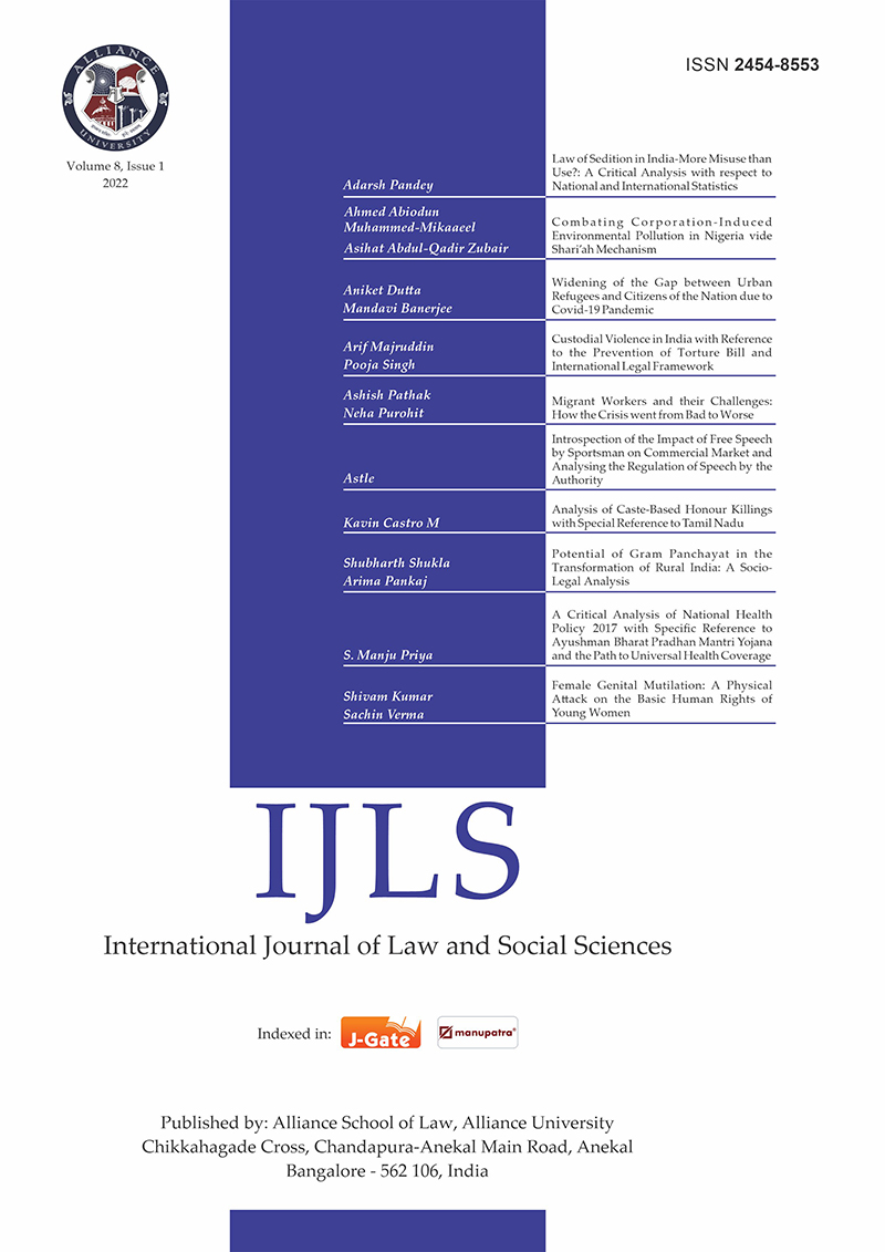 IJLS 2022 - International Journal for Law and Social Studies